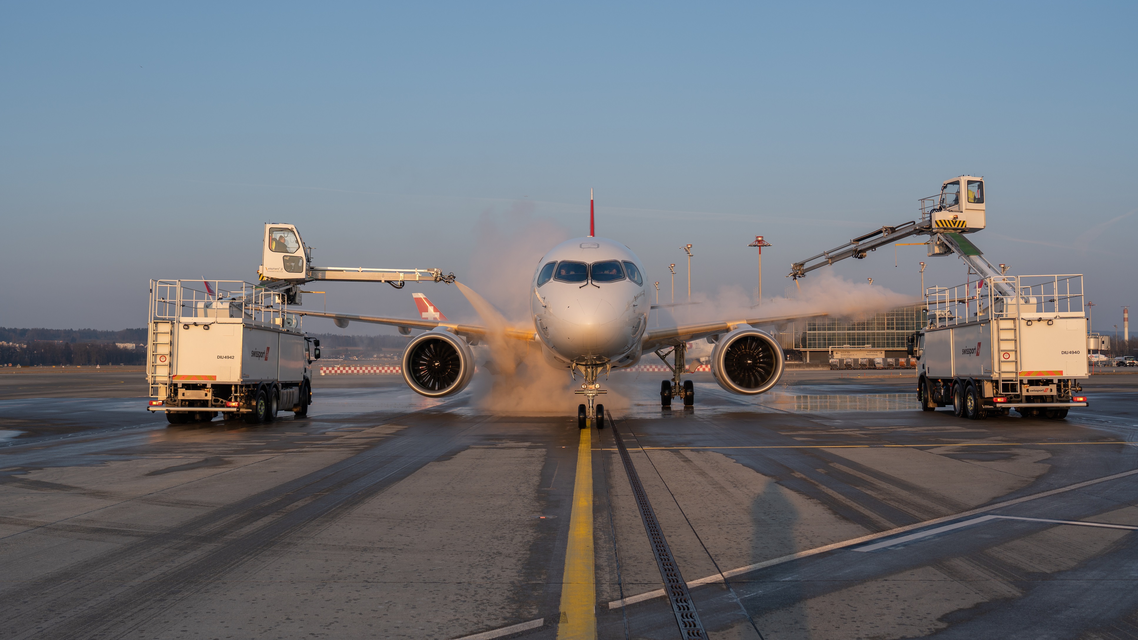 Winter operation – Flughafen Zuerich