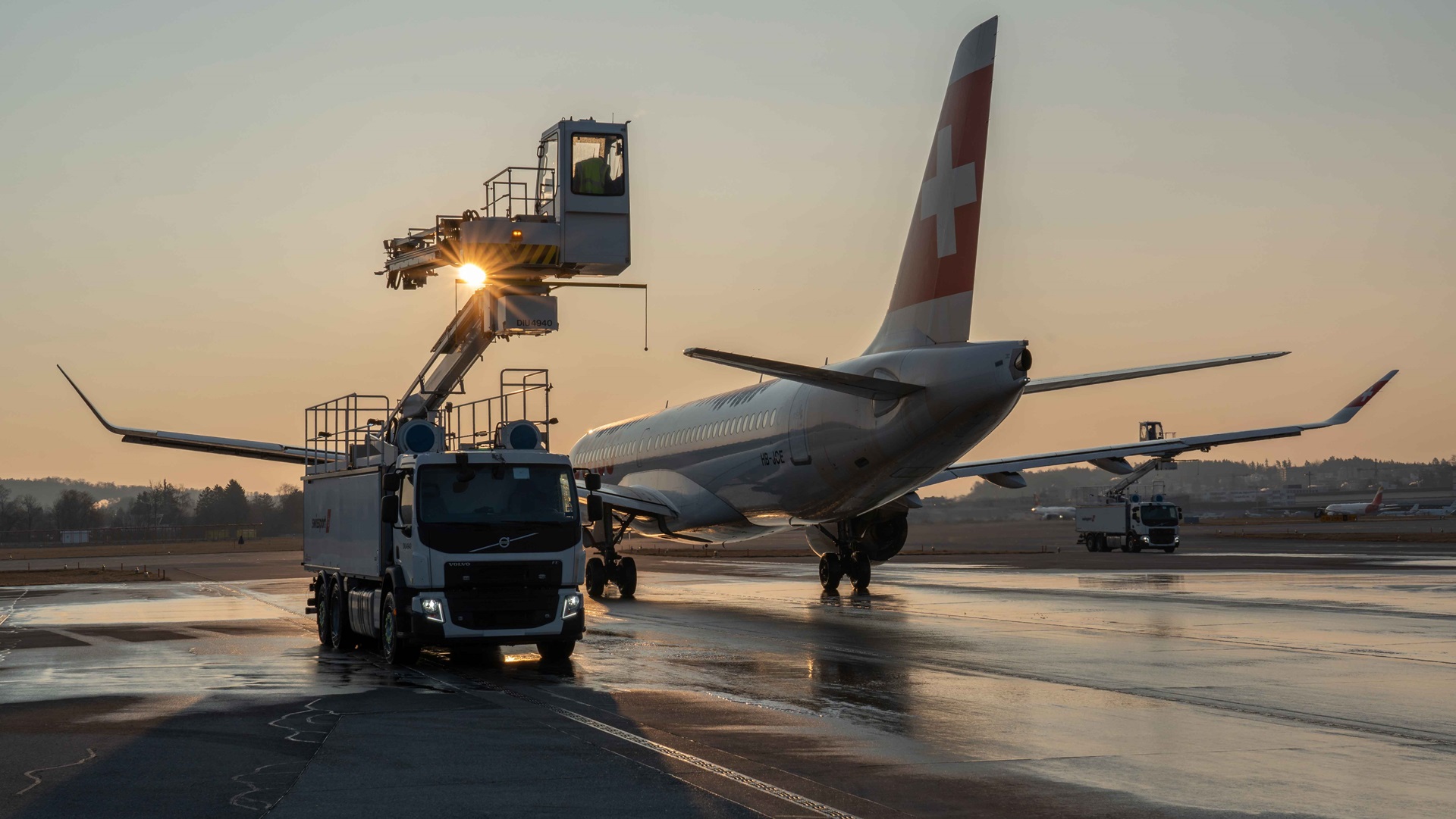 Winter operation – Flughafen Zuerich