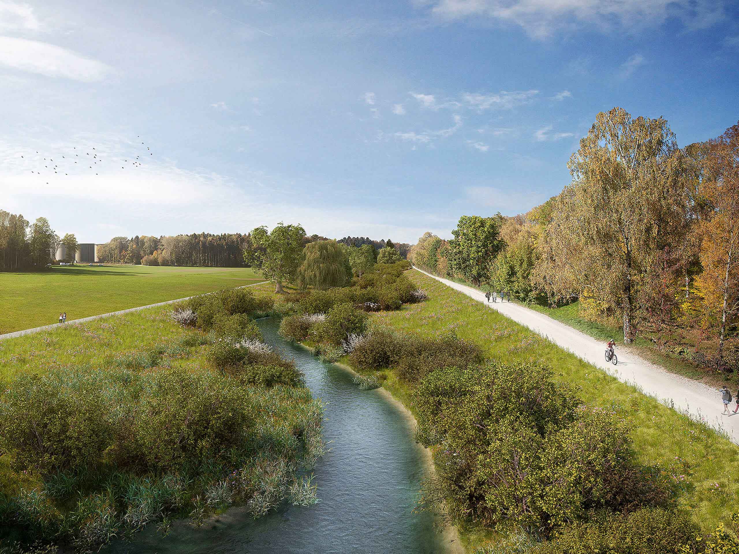 Glatt regeneration project – Flughafen Zuerich