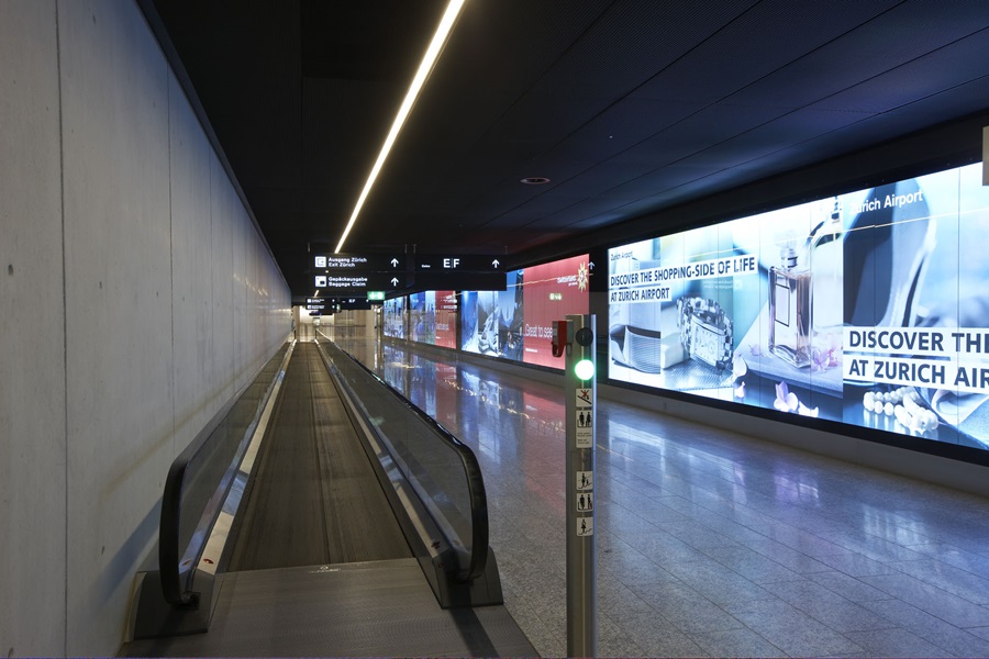 Link corridor – Flughafen Zuerich