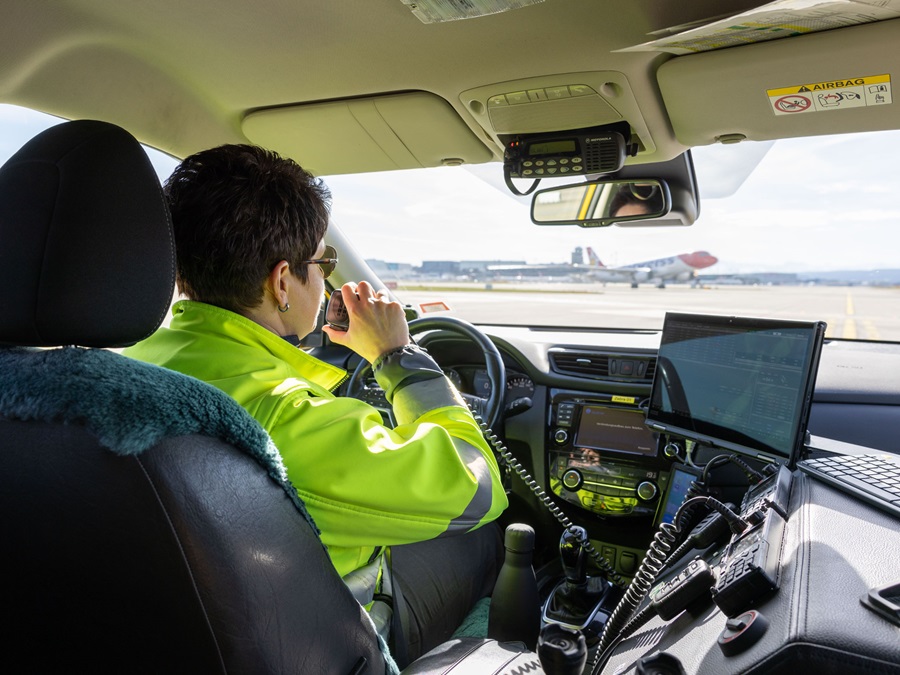 5 Fragen an Barbara Bernhard, Marshallerin – Flughafen Zuerich