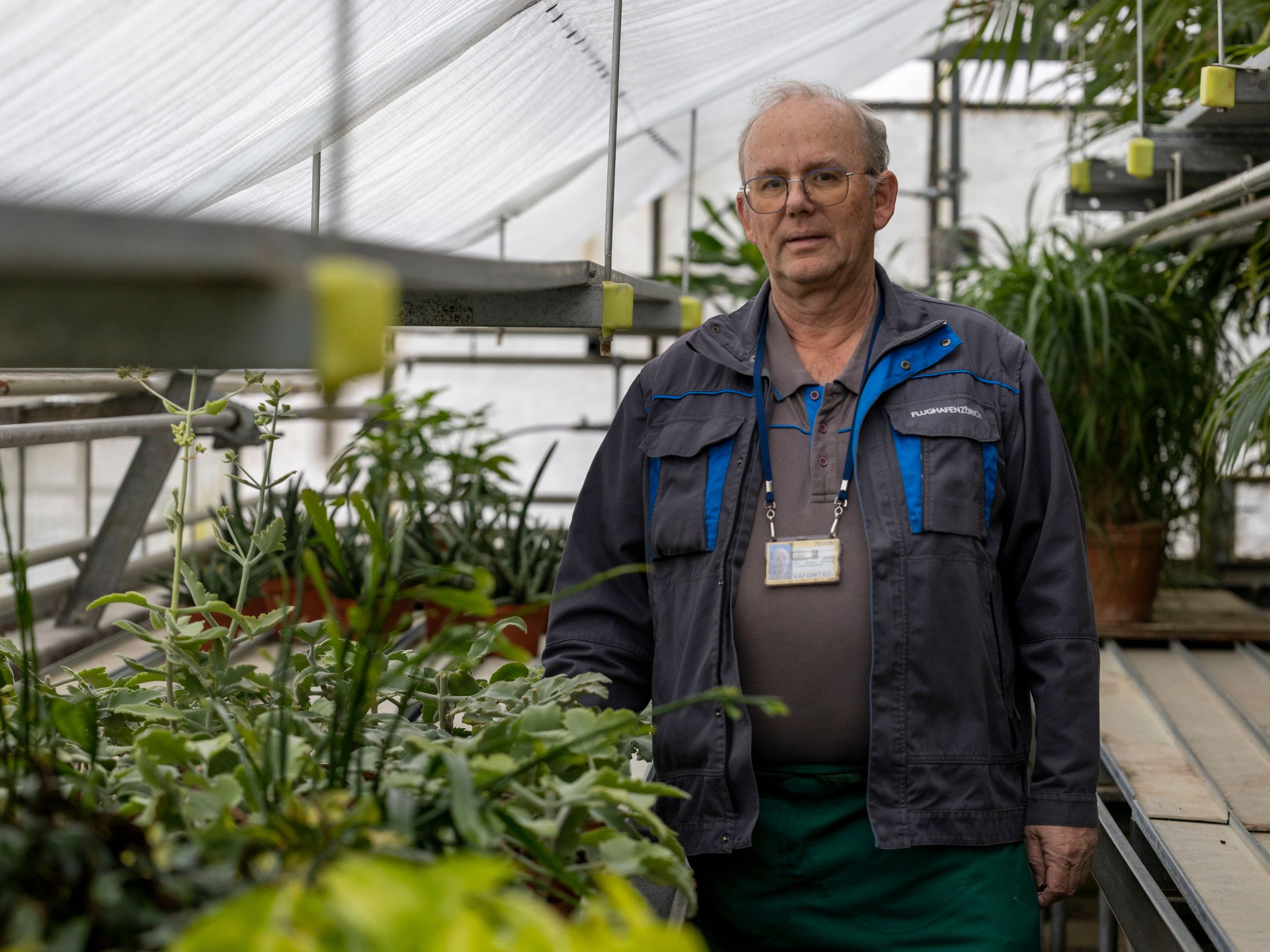 Herr des Grüns – Flughafen Zuerich