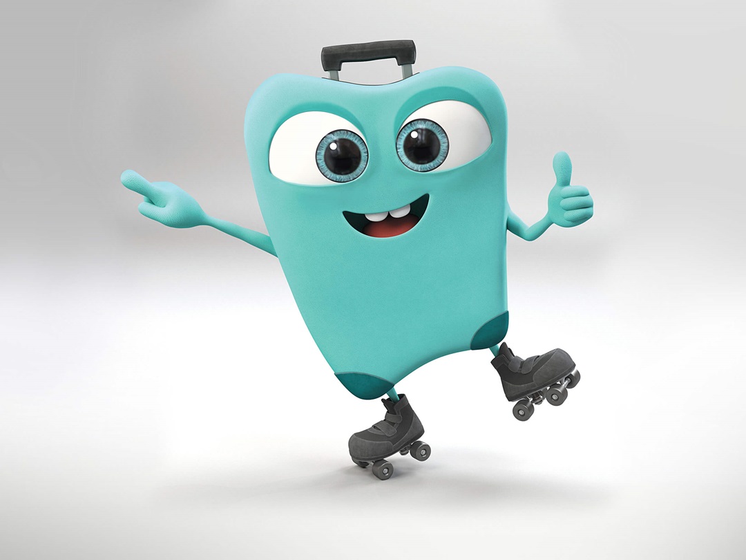 Rolli Rollkoffer – unser Flughafen Zürich Maskottchen – Flughafen Zuerich