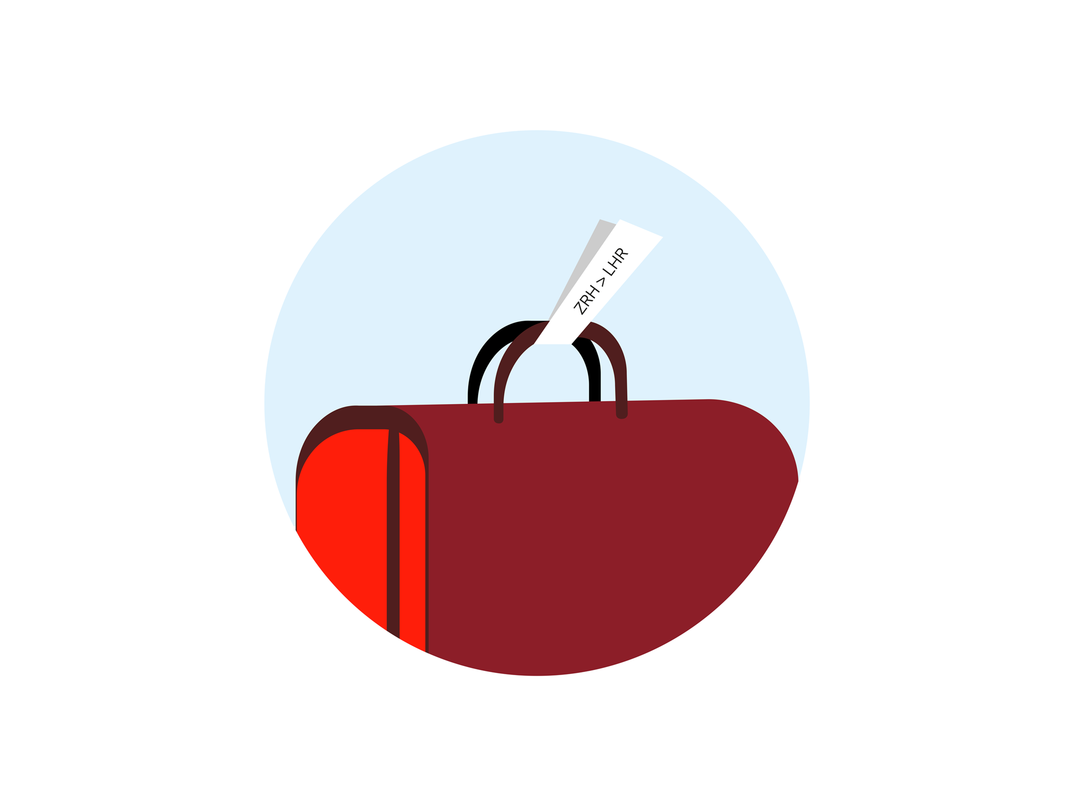 Self-service bag drop – Flughafen Zuerich