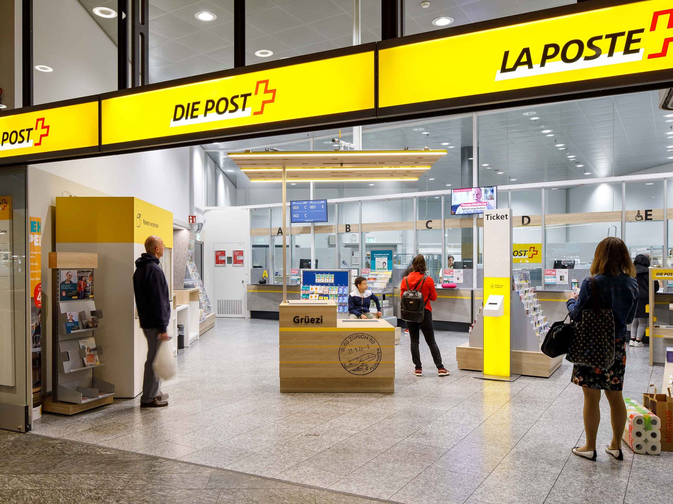 Post Filiale – Flughafen Zuerich