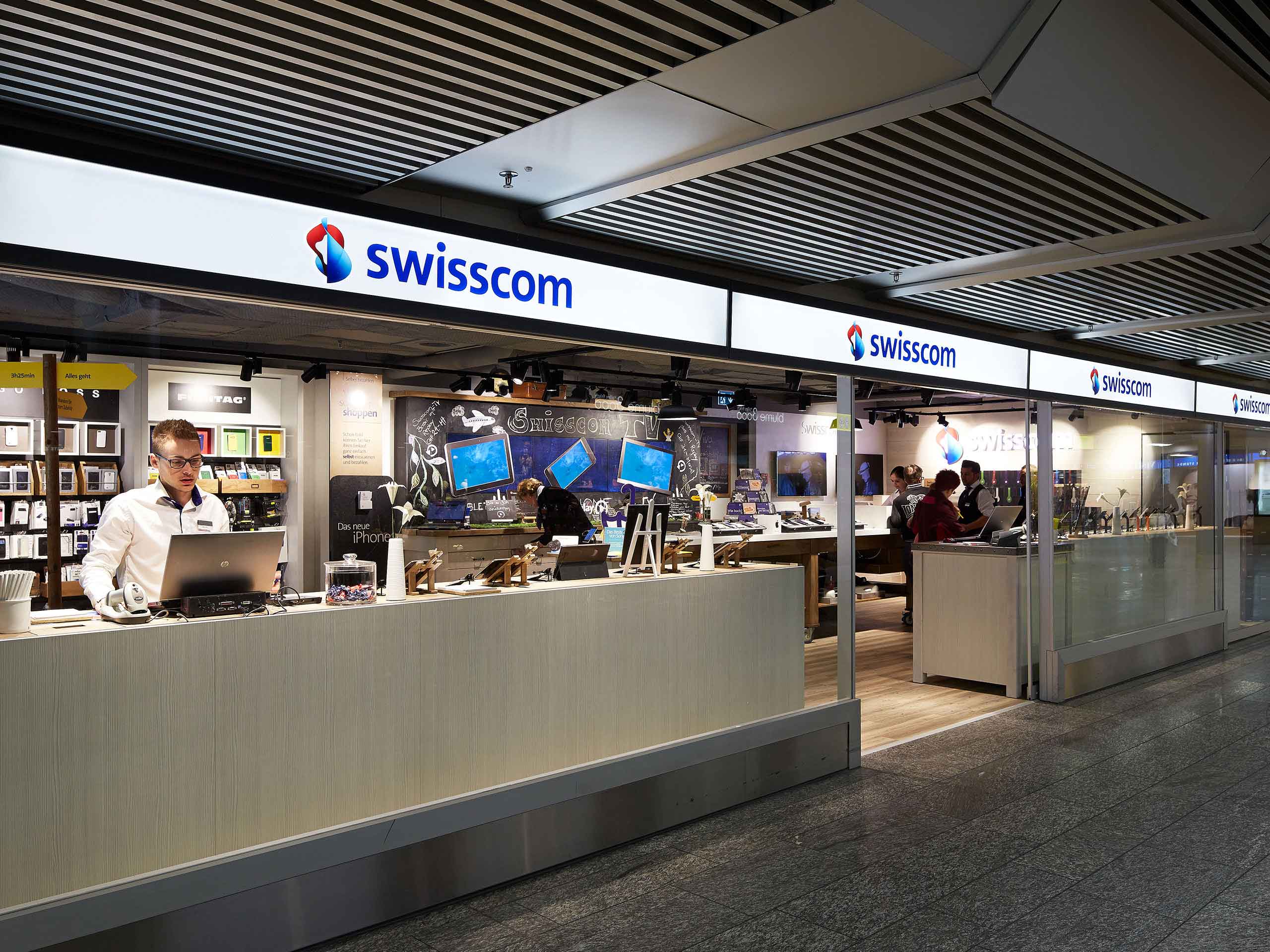 Swisscom – Flughafen Zuerich