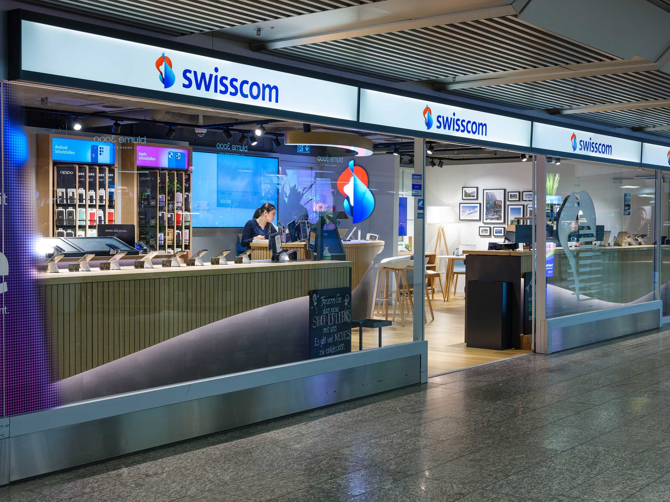 Swisscom – Flughafen Zuerich