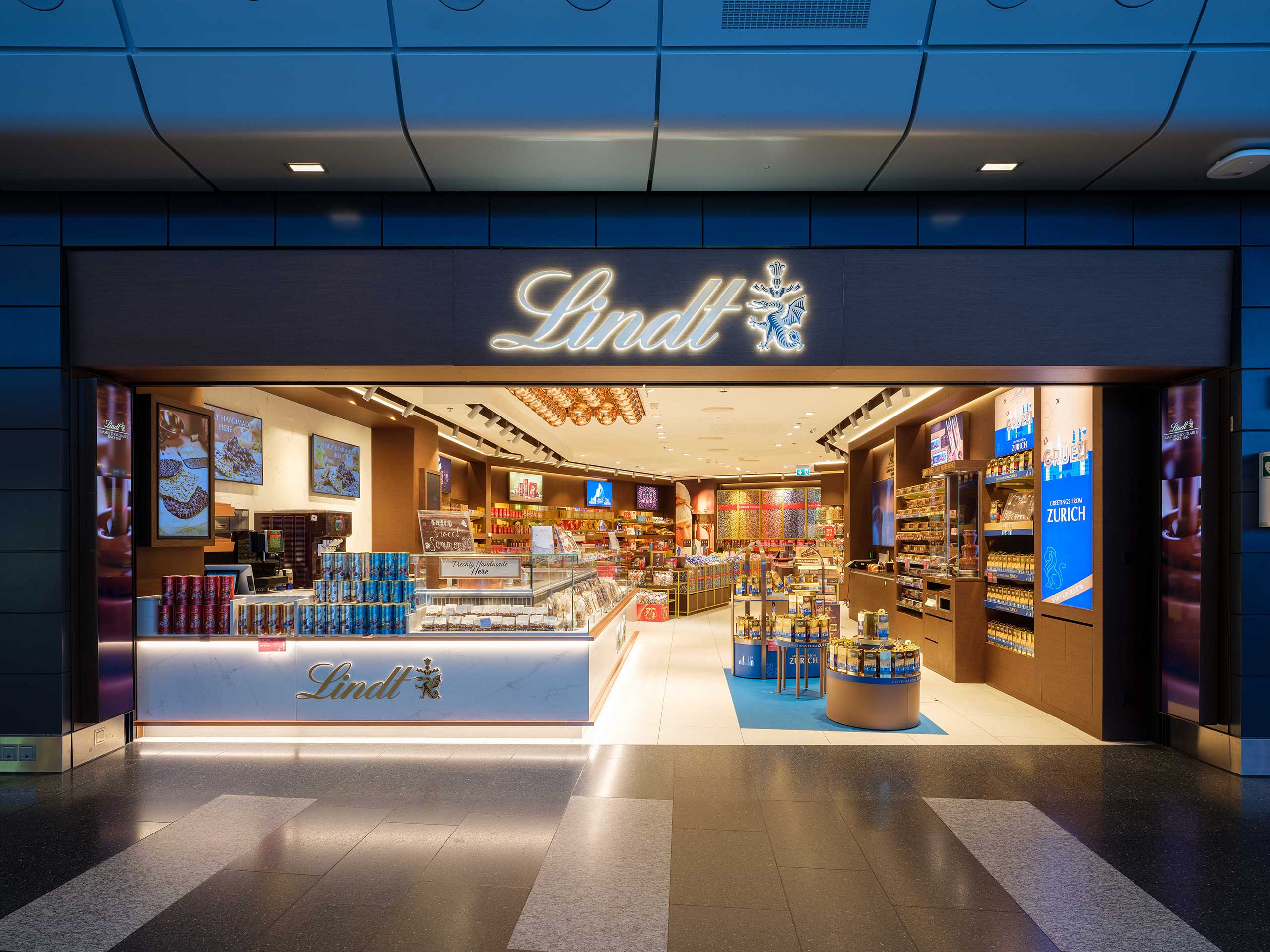 Lindt – Flughafen Zuerich