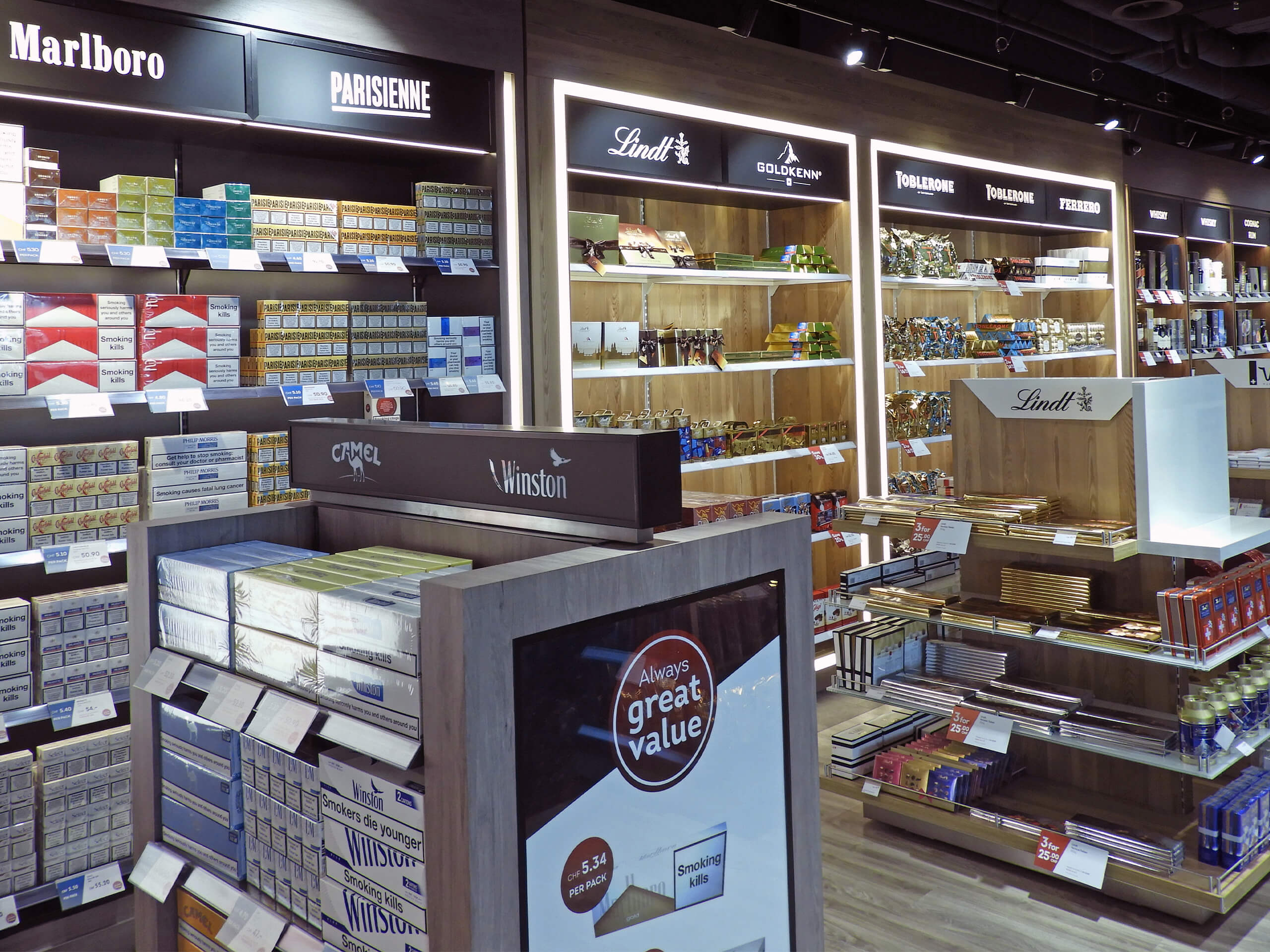 Zürich Duty Free – Flughafen Zuerich